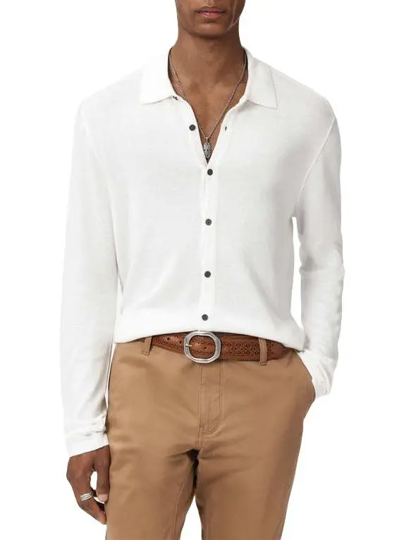 John Varvatos Sorrenti Cardigan - White