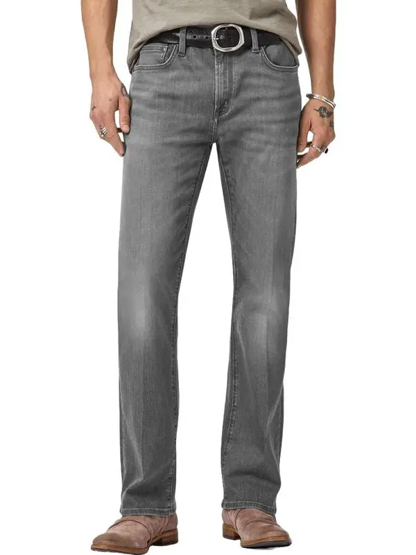 John Varvatos Faded Bootcut Jeans - Flagstone Grey