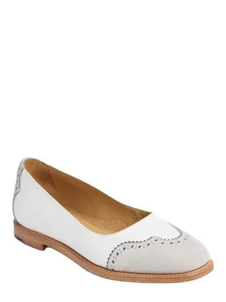 THE OFFICE OF US Miss Vera Ballet Flat - Stone