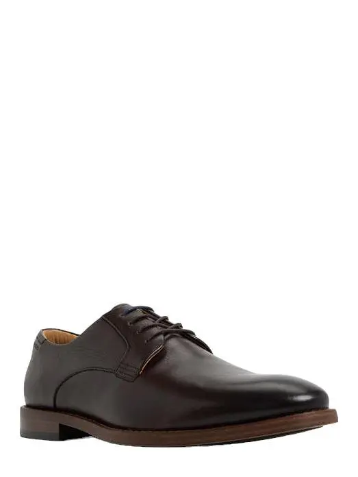 Ted Baker London Regent Plain Toe Derby - Medium Brown