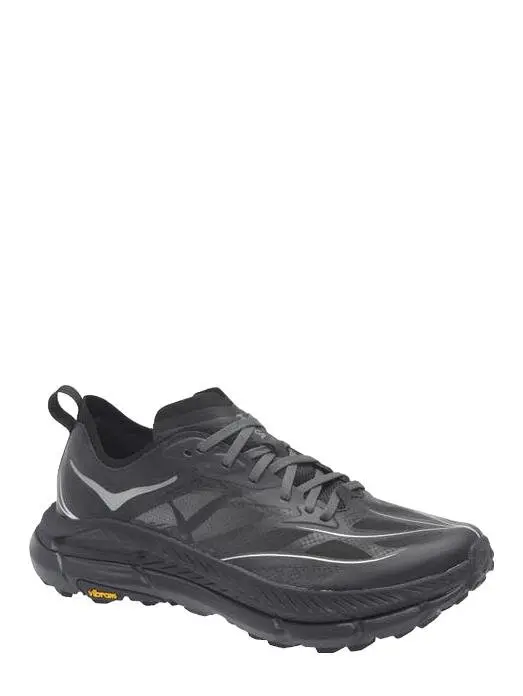 HOKA® Mafate Speed 4 Lite Sneaker - Black/outer Orbit