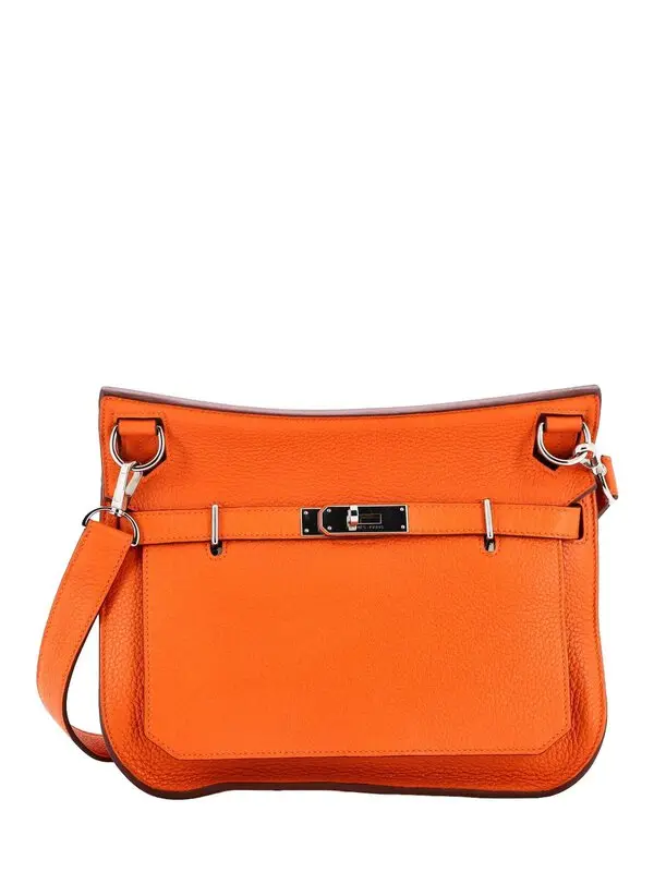 Hermès Jypsiere Bag Clemence 28 - Orange H