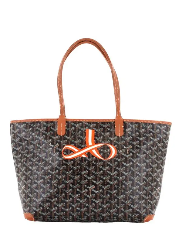 Goyard Artois Tote Printed Coated Canvas Pm - Brown