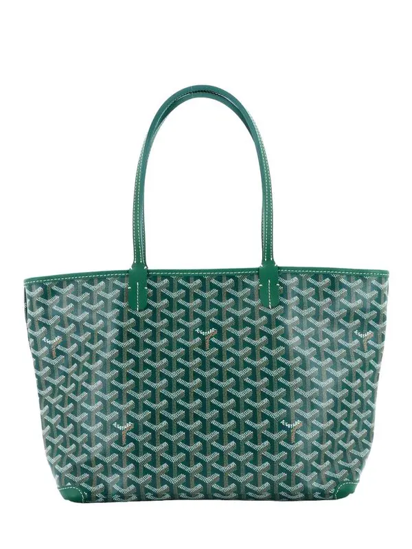Goyard Artois Tote Coated Canvas Pm - Green
