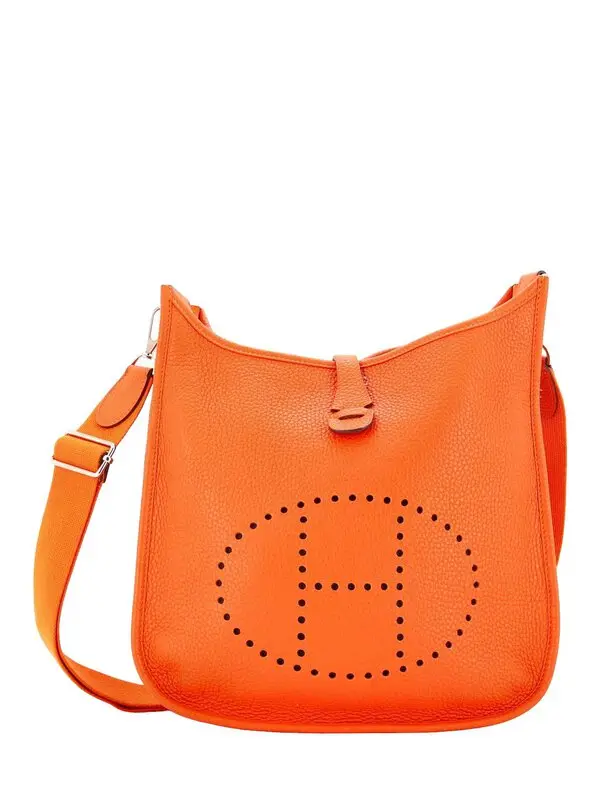 Hermès Evelyne Bag Gen Iii Clemence Pm - Feu