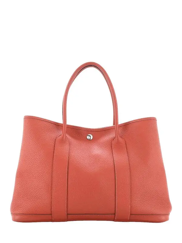 Hermès Garden Party Tote Leather 36 - Rouge Duchesse
