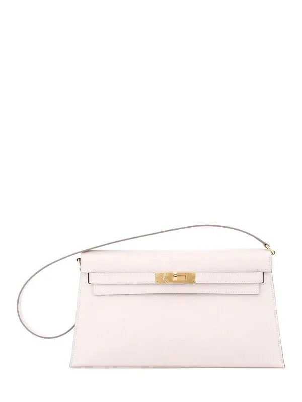 Hermès Kelly Elan Shoulder Bag Epsom - Craie