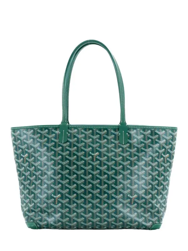 Goyard Artois Tote Coated Canvas Pm - Green