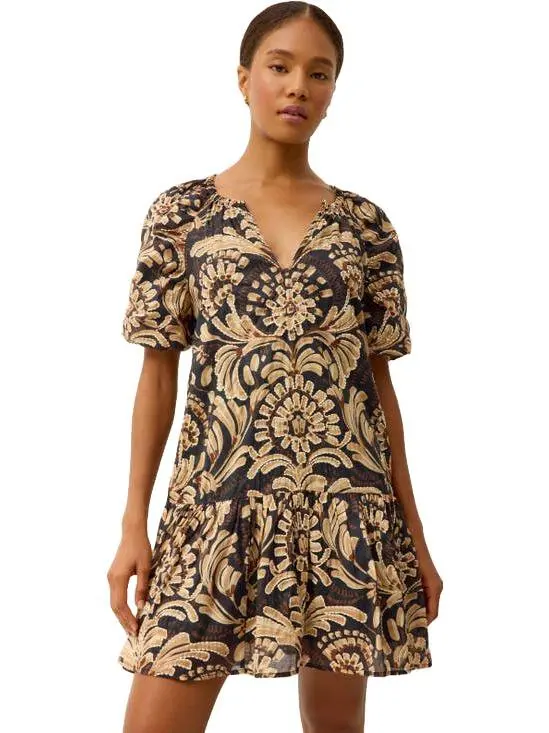 MARIE OLIVER Greta Embroidered Dress - Tropez