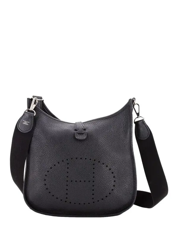 Hermès Evelyne Bag Gen Iii Clemence Pm - Noir