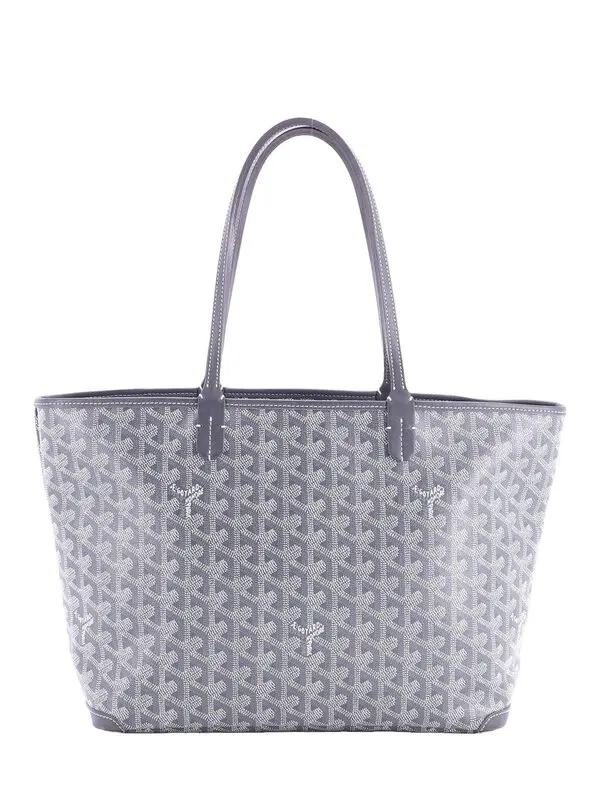 Goyard Artois Tote Coated Canvas Pm - Gray