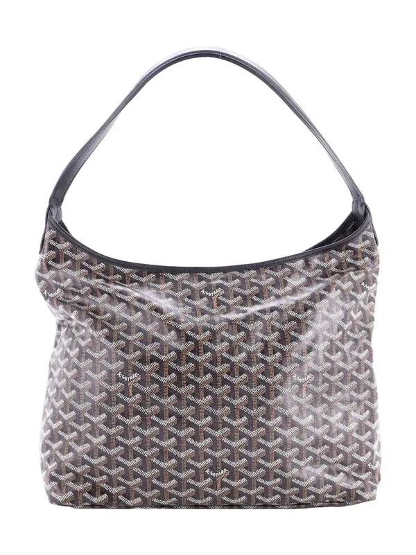 Goyard Boheme Hobo Coated Canvas - Black