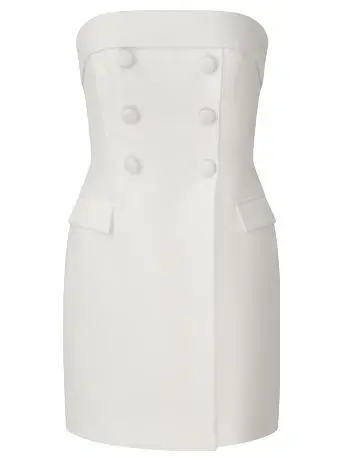 Bcbgmaxazria Carmen Dress - Snow White