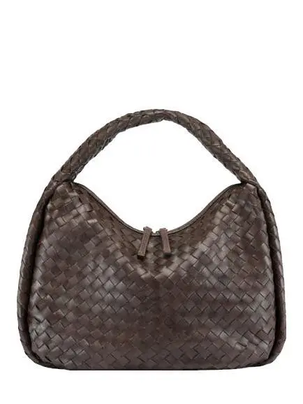 Officine Creative Bolina Gait 002 Woven Leather Tote Bag - Brown