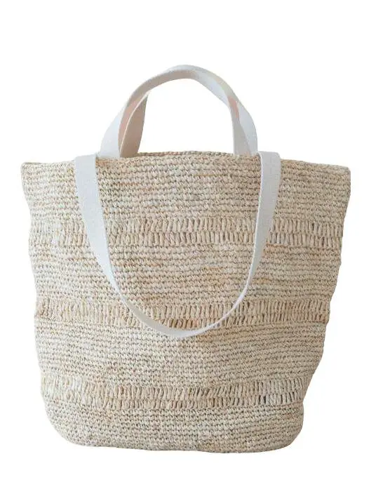 LIKHA Raffia Woven Tote Bag - Natural