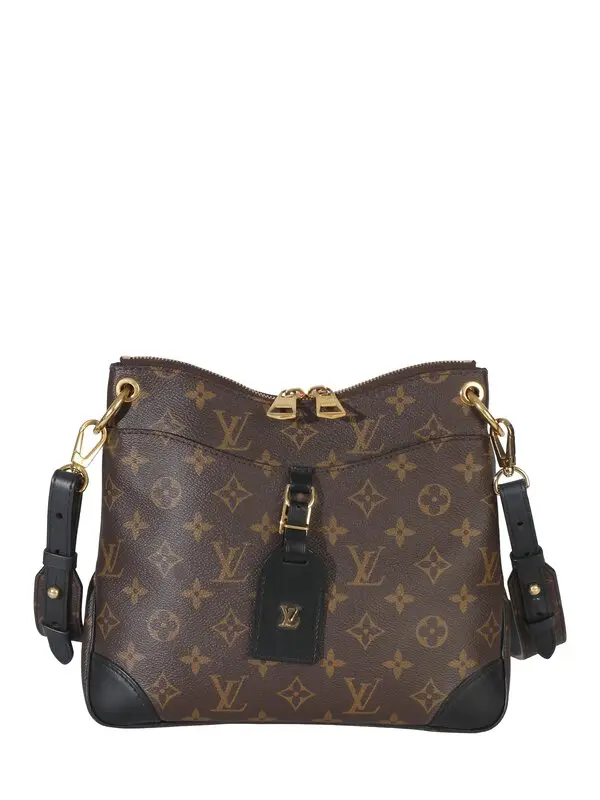 LOUIS VUITTON Monogram Canvas Odeon Pm Shoulder Bag - Brown