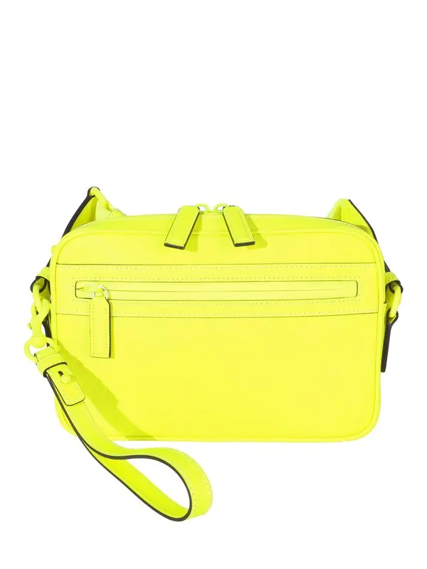Gucci Monogram Gg Crossbody Bag - Yellow