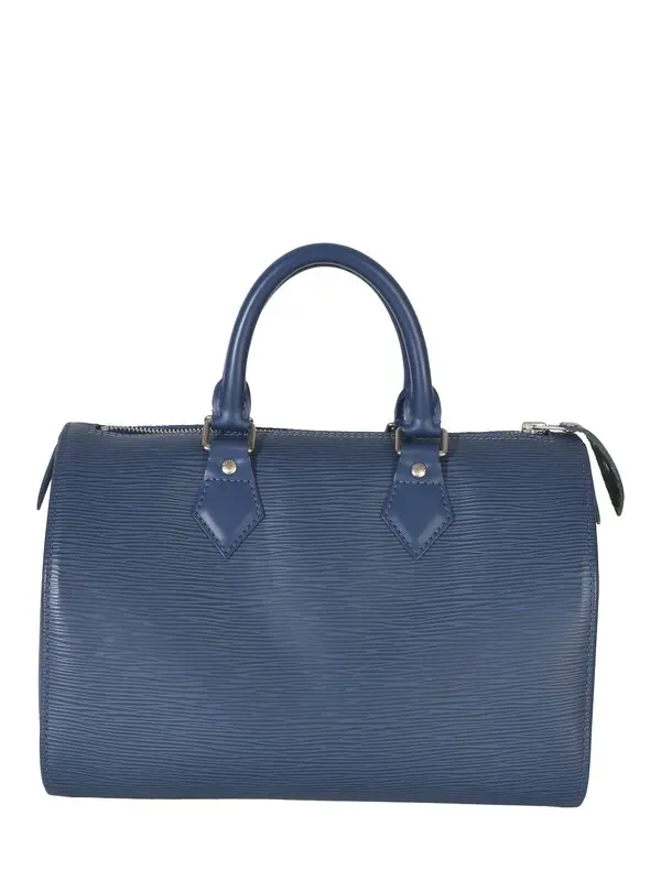 LOUIS VUITTON Toledo Epi Speedy 25 Top Handle Bag - Blue