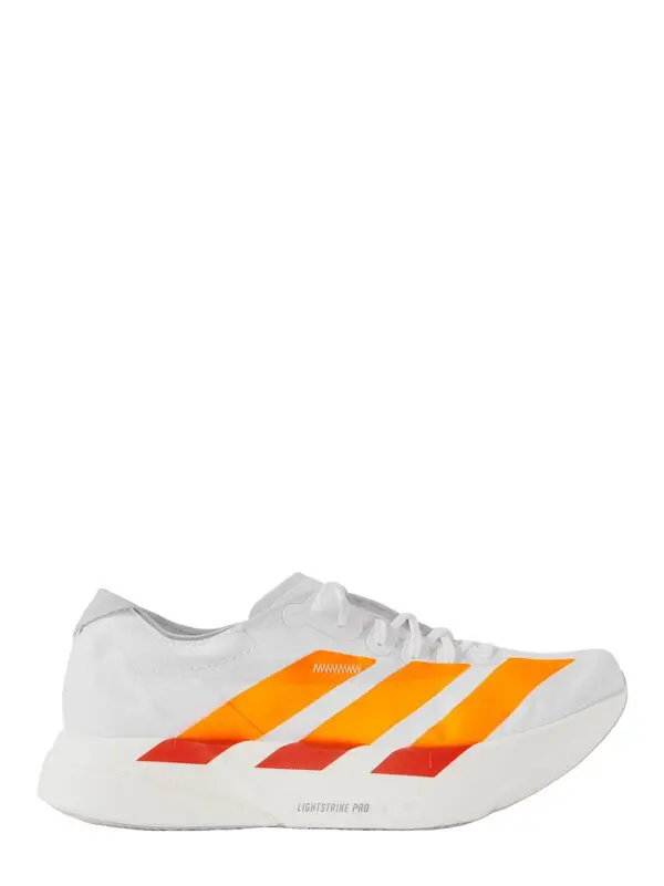 ADIDAS RUNNING Adizero Adios Pro 4 Ripstop Running Sneakers - White