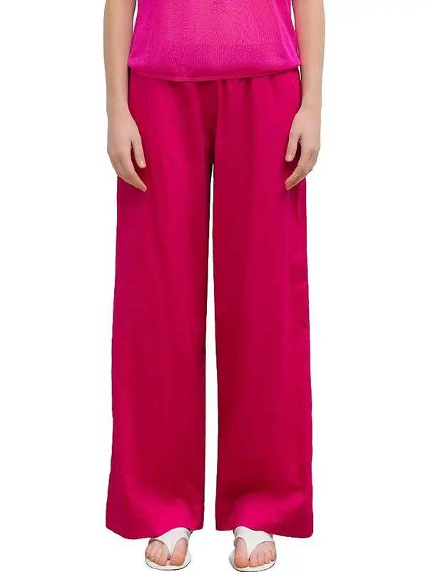 LESET Yoko Pocket Pants - Amaranth