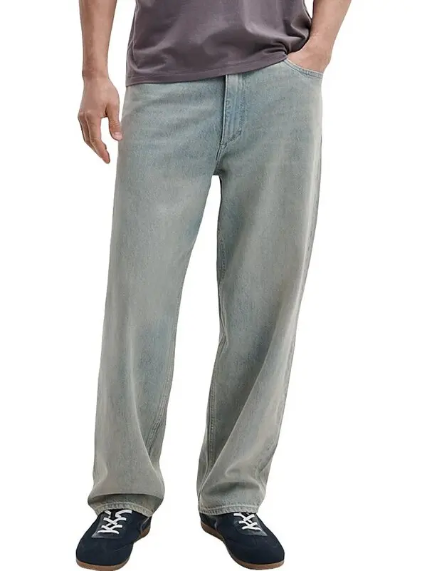 Rag & Bone Authentic Rigid Baggy Fit Jeans - Seafort