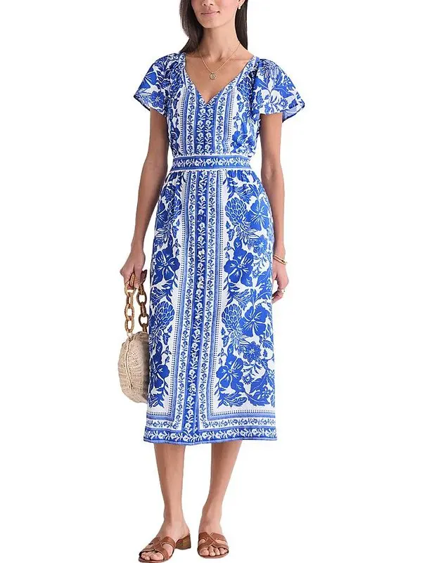 Vineyard Vines Britt Midi Dress - Scarf