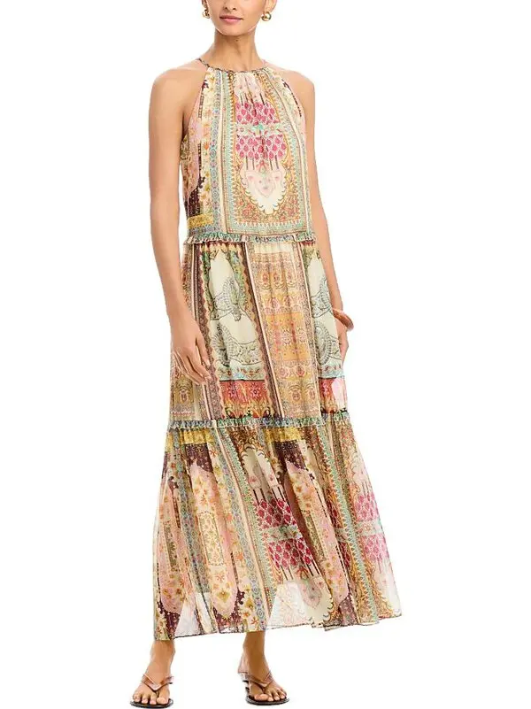 Elie Tahari The Aurora Maxi Dress - Baroque Print