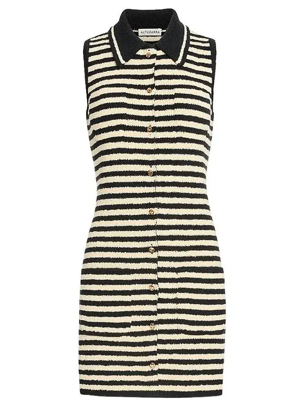 Altuzarra Mamie Mini Dress - Black