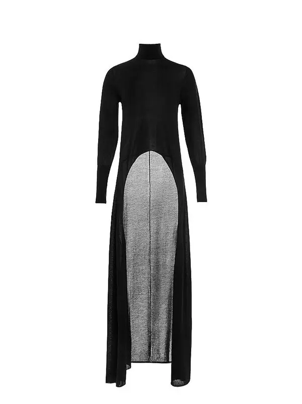 Altuzarra Byrd High Low Sweater - Black