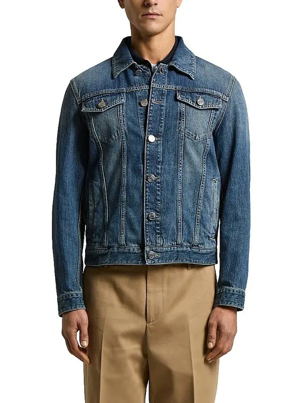 Peserico Four Pocket Denim Jacket - Ink