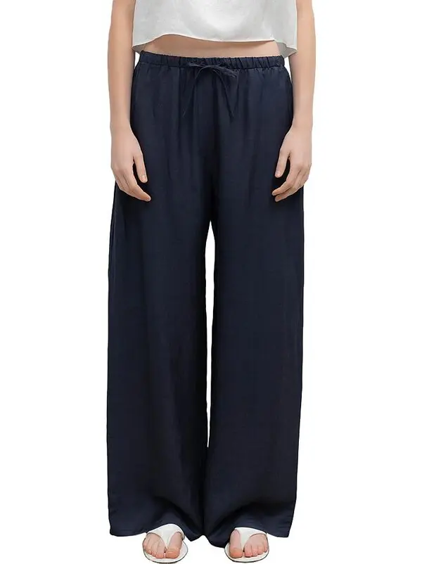 LESET Daniel Drawstring Pocket Pants - Midnight