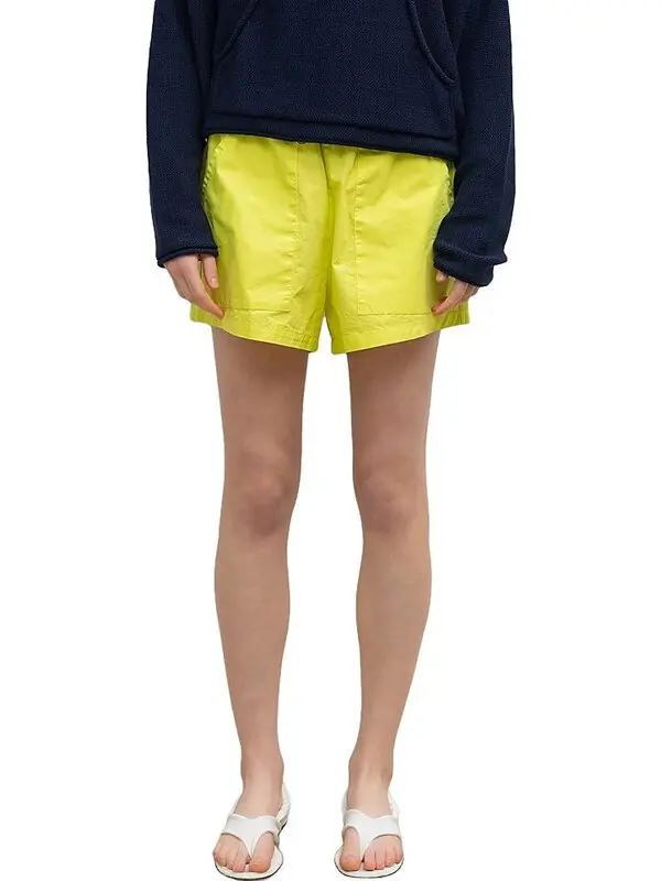 LESET Kyoto Pocket Shorts - Chartreuse