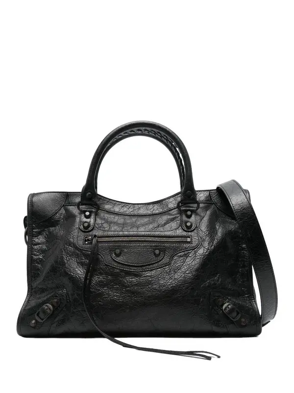 Balenciaga Medium Leather Handbag - Nero