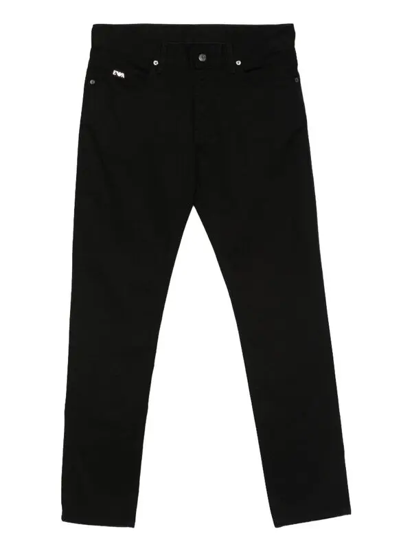 Emporio Armani Regular Fit Denim Jeans - Nero