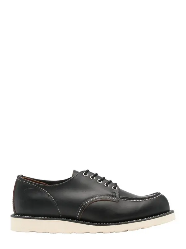 Red Wing Moc Leather Brogues - Nero