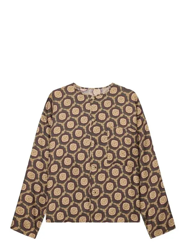 Emporio Armani Printed Short Jacket - Multicolor