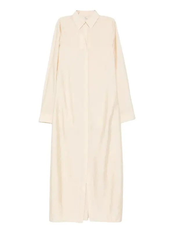 TOTEME Silk Parachute Dress - Beige