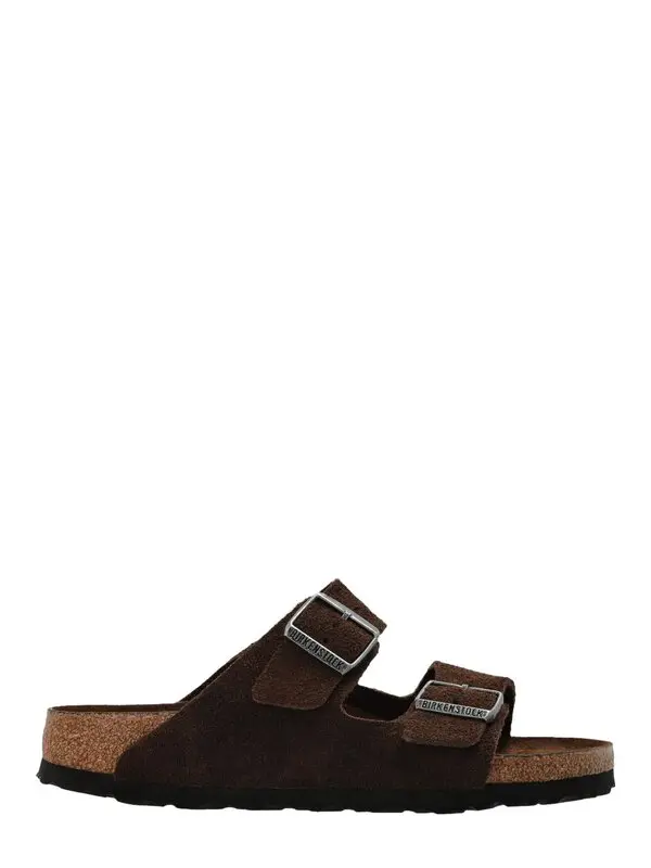 BIRKENSTOCK Arizona Suede Sandals - Marrone