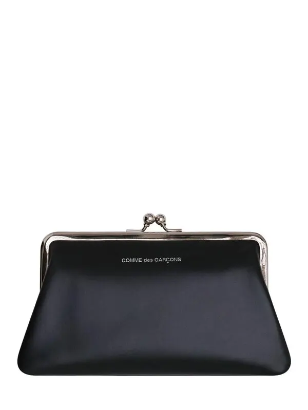 Comme Des Garçons Leather Mini Clutch - Nero