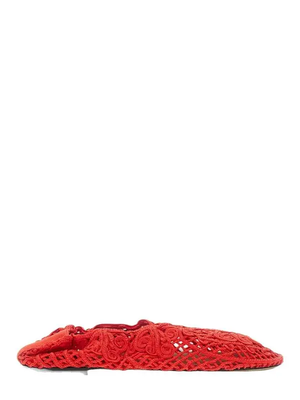 ODISSI Iris Ballet Flats - Rosso