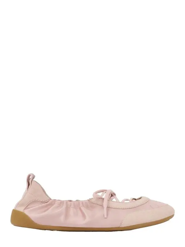 Chloé Kick Leather Ballerina Flats - Rosa
