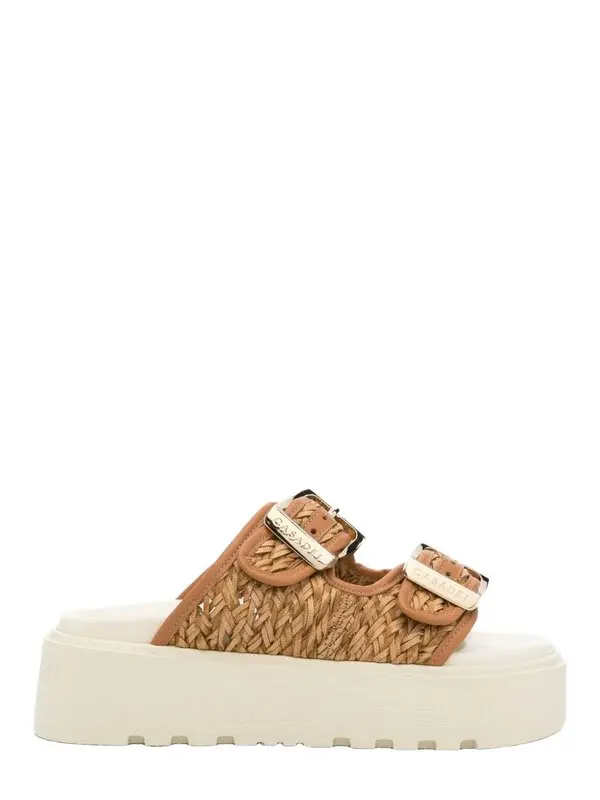 Casadei Platform Sandals - Marrone Chiaro