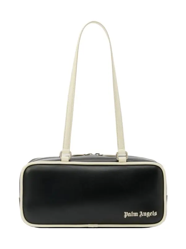 Palm Angels Logo Shoulder Bag - Nero