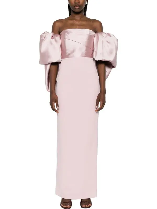 Solace London Floris Maxi Dress - Rosa