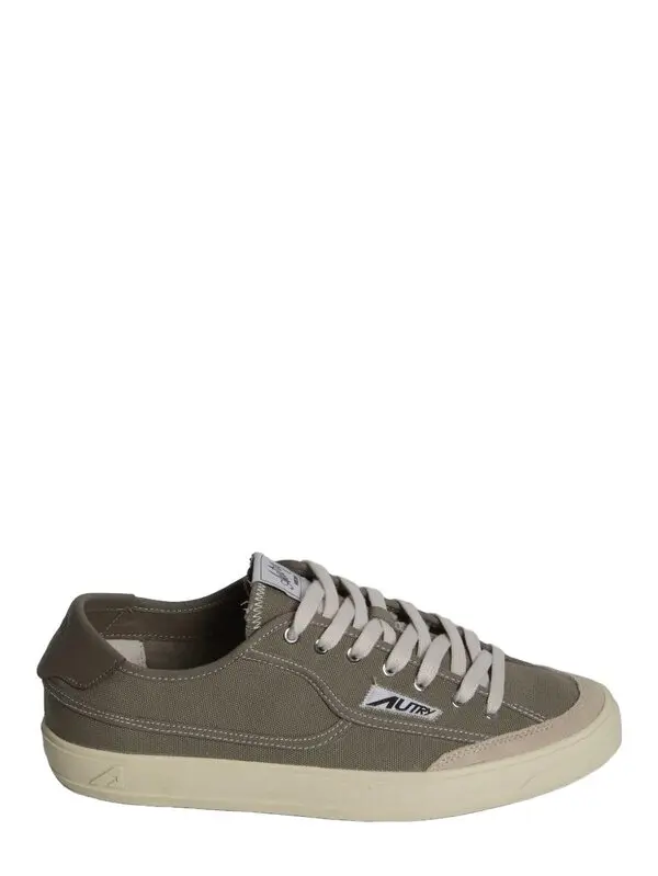 AUTRY Windscape Low Top Canvas Sneakers - Green