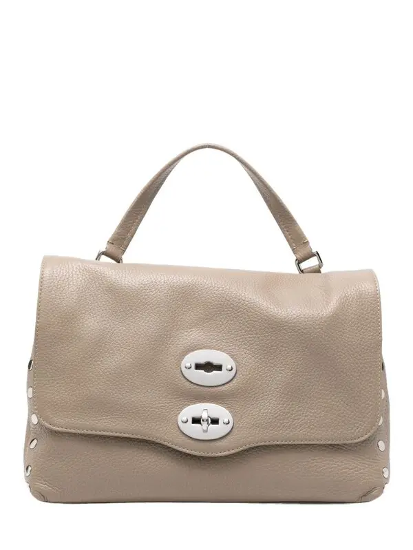 ZANELLATO Postina Daily Giorno Small Leather Handbag - Tortora