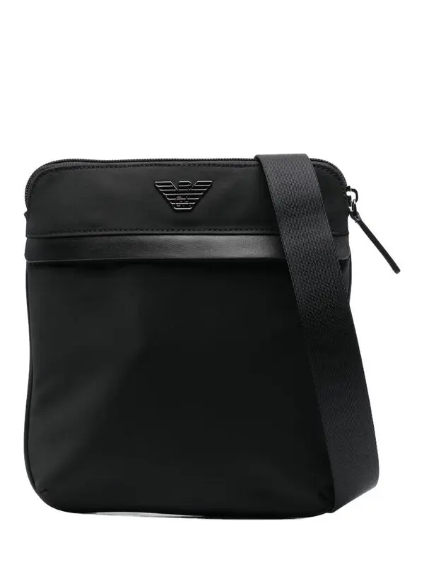 Emporio Armani Nylon Crossbody Bag - Nero