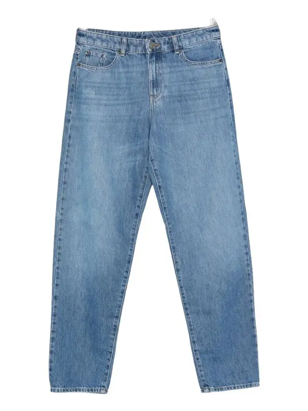 Emporio Armani Denim Cotton Jeans - Blu