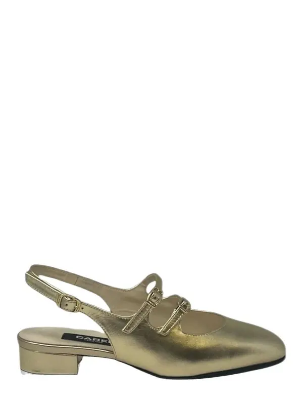 CAREL Peche Slingback Ballet Flats - Silver