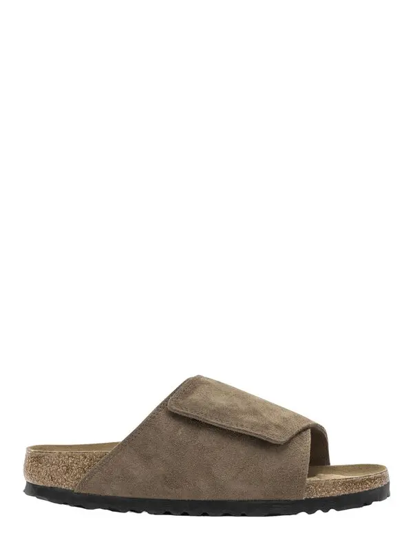 BIRKENSTOCK Solana Suede Slides - Brown